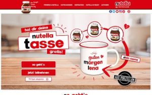 Nutella Code eingeben - Städteliebe - Gewinnspiele 2025